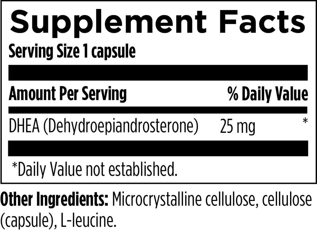 DHEA Elite 25mg (60) • Complete Care